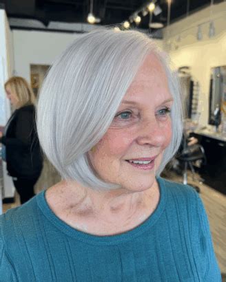 Ways To Wear A Bob Haircut When Youre Over 70