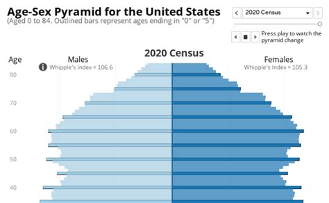 Workbook Age Sex Pyramid For The United States