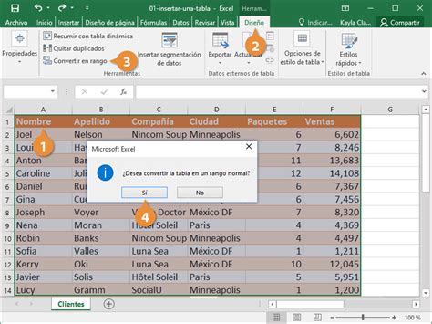 Insertar Una Tabla Customguide