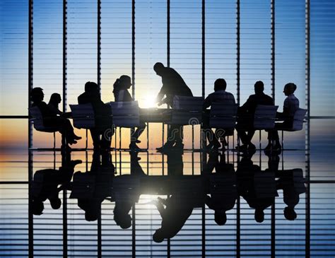 Group Of Business People Meeting Stock Image Image Of Global Ideas