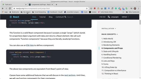 Introduction To React Part 2 Play Using Scala Youtube