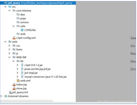 java【tomcat servlet jsp jstl mysql】实现用户表全查询案例 jsp servlet jdbc mysql查询示