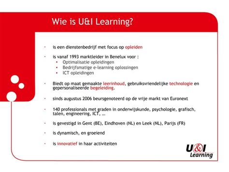 Uandi Learning Ppt