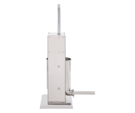 Ръчна пълначка за наденици сребриста 10 л неръждаема стомана Vivre