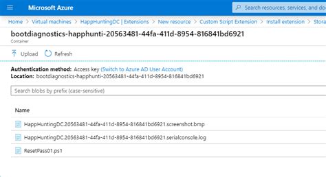 Reset Azure Vm Admin Password With Domain Controller Installed Welcome To Mohammed Hamadas Site