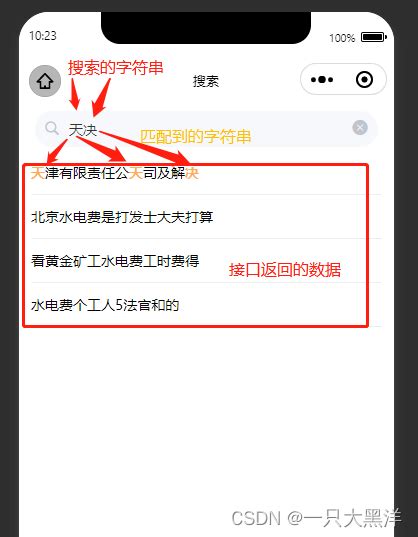 Uniapp 仿京东、淘宝、拼多多的搜索框，实现搜索关键字所有匹配到的关键字都高亮，复制即用。uniapp实现搜索关键字高亮看这一篇就够啦