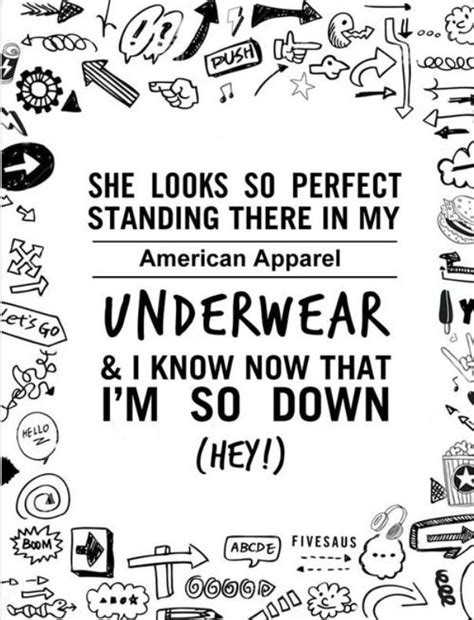5 Seconds Of Summer She Looks So Perfect Lyrics