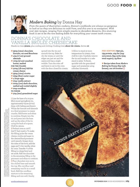Chocolate And Vanilla Brulee Cheesecake Recipe Donna Hay Basque