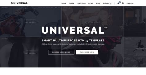 Universal Smart Multi Purpose Html5 Template Css Nectar Web Design Awards Css Gallery