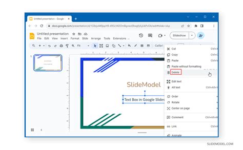 How To Delete Text Boxes In Google Slides SlideModel