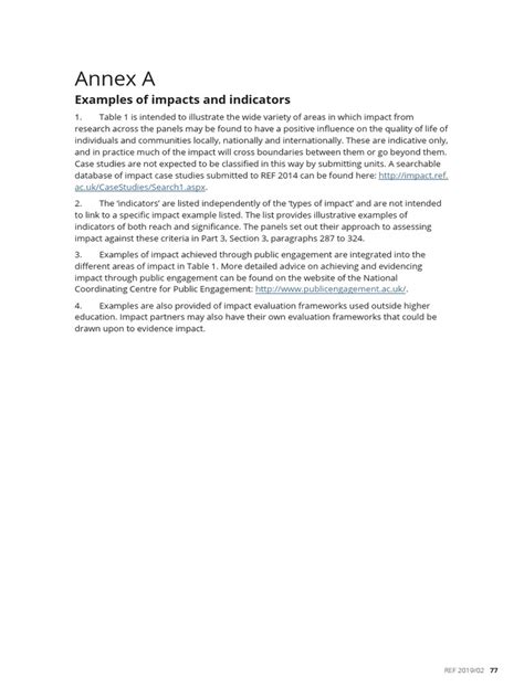 Ref Impact Kpis Pdf Policy Quality Of Life
