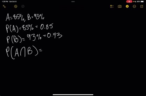 SOLVED Events A And B Are Two Independent Events The Probability Of Event A Occurring Is