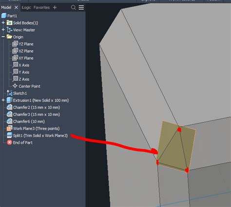 Solved Other Extrusions Disappear After Doing Extrusion Intersect