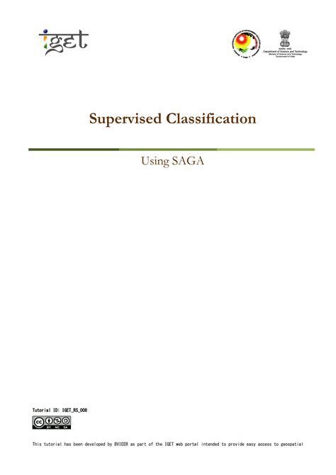 Solution Supervised Classification Using Saga Gis Studypool