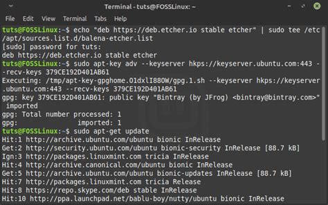How To Create A Live Linux Usb Drive Using Etcher Foss Linux