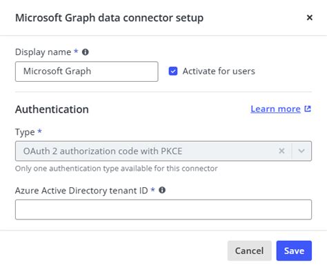 how to enable microsoft graph data connector templafy help center