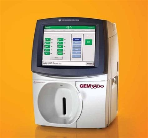 Instrumentation Laboratory Fully Automatic Abg Analyzer Gem Premier