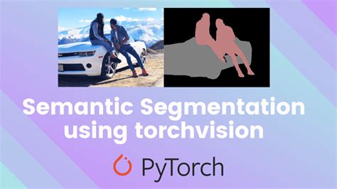 Torchvision Semantic Segmentation Pytorch For Beginners