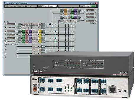 Dmp 64 Dsp Expansion And Software Extron