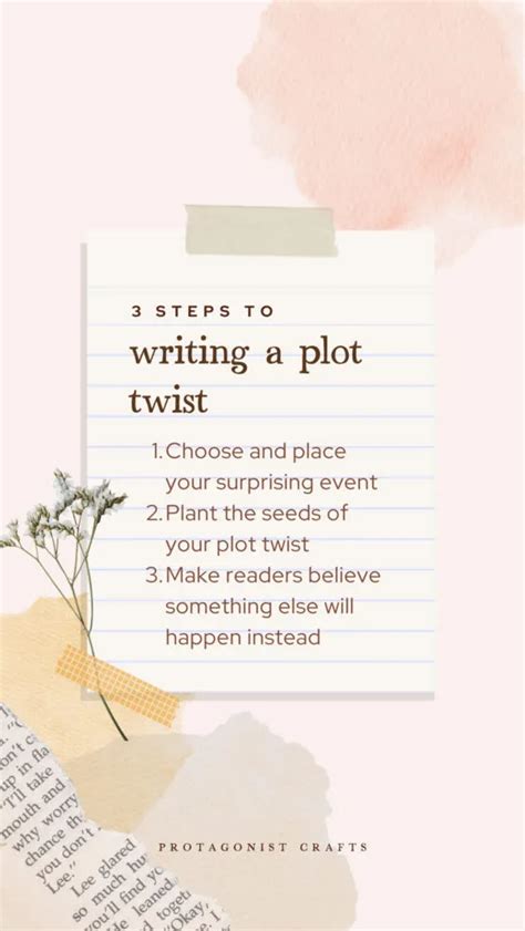 How To Write A Plot Twist That Surprises Your Readers ⋆ Protagonist