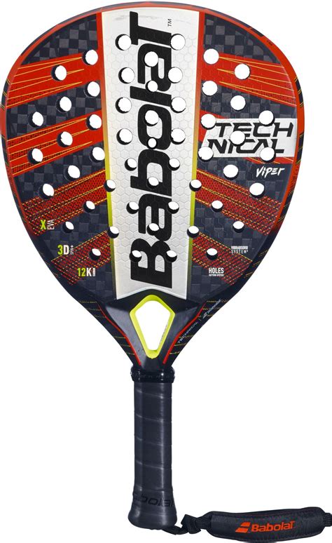 Babolat Technical Viper Padel Racket Red Black