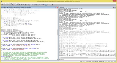 segfault on master · issue 1487 · nodejs help · github