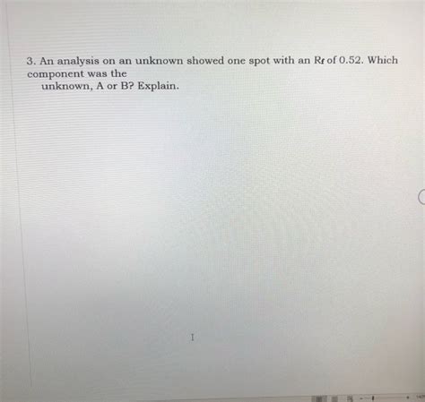 Solved Thin Layer Chromatography Of Analgesics Name Date