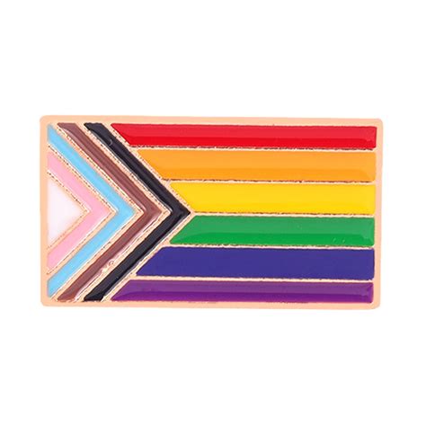 Rainbow Pride Flag Pin Lgbtq Transgender Flag Enamel Pin Lapel Or Fabric Pin Gay Lesbian Pride