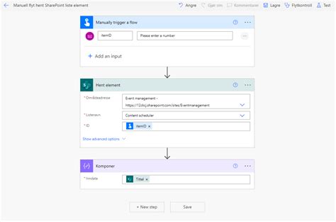 Power Automate 101 Utløsere Triggers My Sharepoint Log