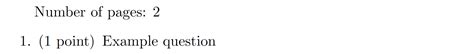 Macros Exam Class Numpages Wrong When Enforcing An Even Number Of Pages TeX LaTeX Stack