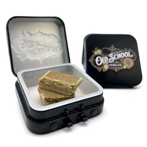 Shop Old School Hash Blue Dream Brick Hash 1g Quality Roots