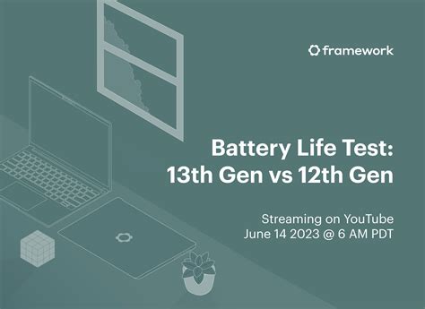 Framework Testing The Battery Life Of Framework Laptop 13 13th Gen