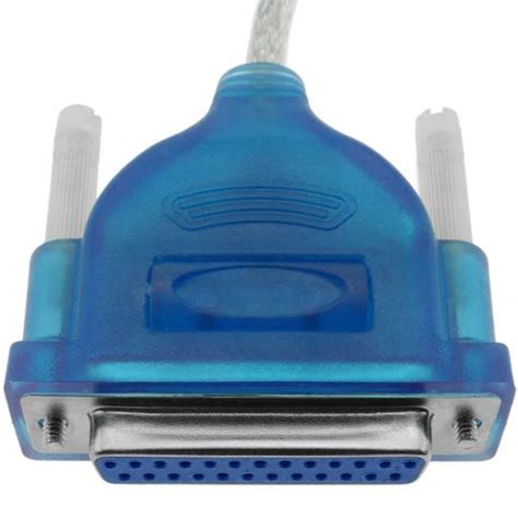 Converter Cable From USB Type A Male To DB25 Female Parallel Port 1 5 M Cablematic