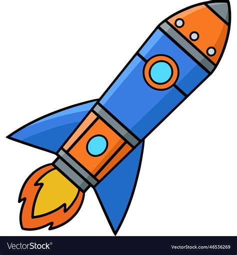 Rocket Ship Cartoon Colored Clipart Illustration Stock 45 Off