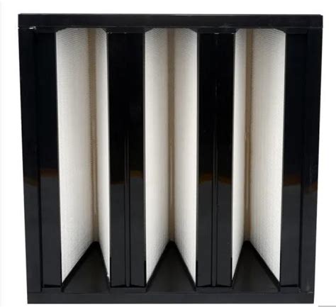 Single Header Type V Cell Filter V Bank Filter V Cell Filter And V
