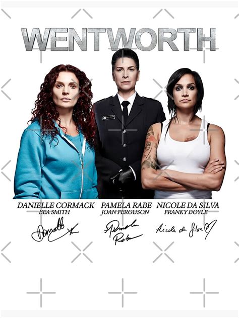 Wentworth Prison Franky Doyle Bea Smith Cast Signed Movie Film Funny