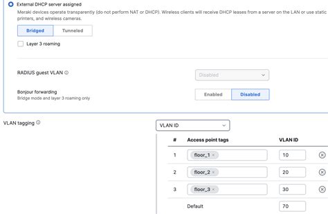 Re Single Ssid Implementation On A Multi Floor Building Default Vlan