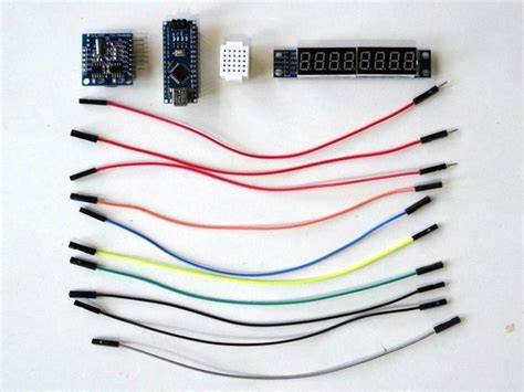 Arduino Nano And Visuino 7 Segment Display Clock With Max7219 And Ds1307 Real Time Clockrtc