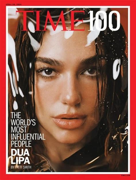 Dua Lipa Una De Las Personas Más Influyentes Del Mundo
