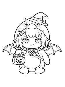 Gugu Gaga Penguin Coloring Pages Free Printables