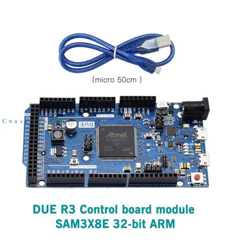 Плата контроллер Arduino Due R3 Sam3x8e кабель купить с доставкой по выгодным ценам в