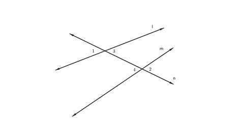 prove that if two coplanar lines are cut by a transversal f quizlet