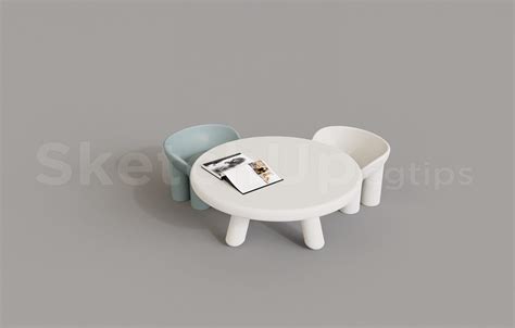 14661 Free Sketchup Table And Chair Model Download Sketchup Models For Free Download