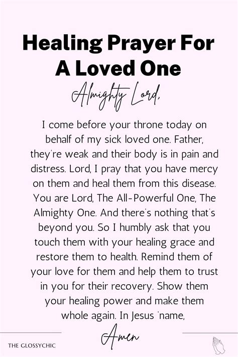 17 Prayer Points For Healing And Strength The Glossychic