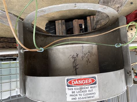 Taylor Magnum Bulk Bagger Unloader Transition Stainless Steel Cooper Industries Llc