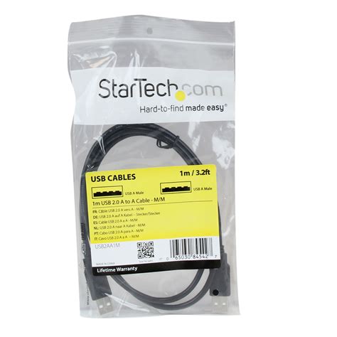StarTech Com M USB A To A Cable M M M USB Aa Cable