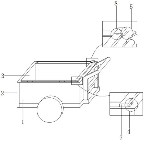 一种建筑施工用手推车的制作方法