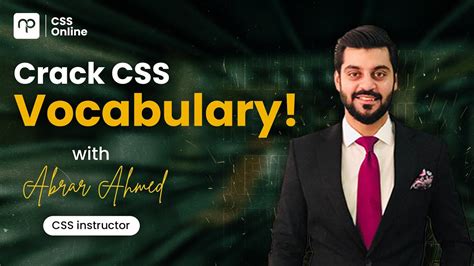 🟡 Crack Css Vocabulary Css Pms Css Screening Test Mpt English Precis And Composition