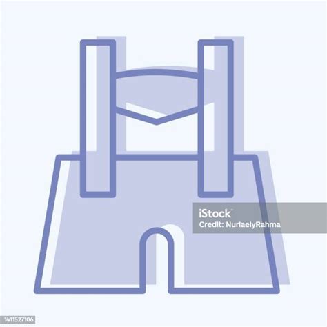 아이콘 레더 호스 교육 기호에 적합합니다 두 가지 톤 스타일 편집 가능한 간단한 디자인 디자인 템플릿 벡터 간단한 그림 0명에 대한 스톡 벡터 아트 및 기타 이미지 Istock