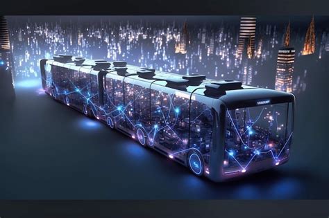 Premium Ai Image Aidriven Networks Shaping The Horizon Of Autonomous Transit